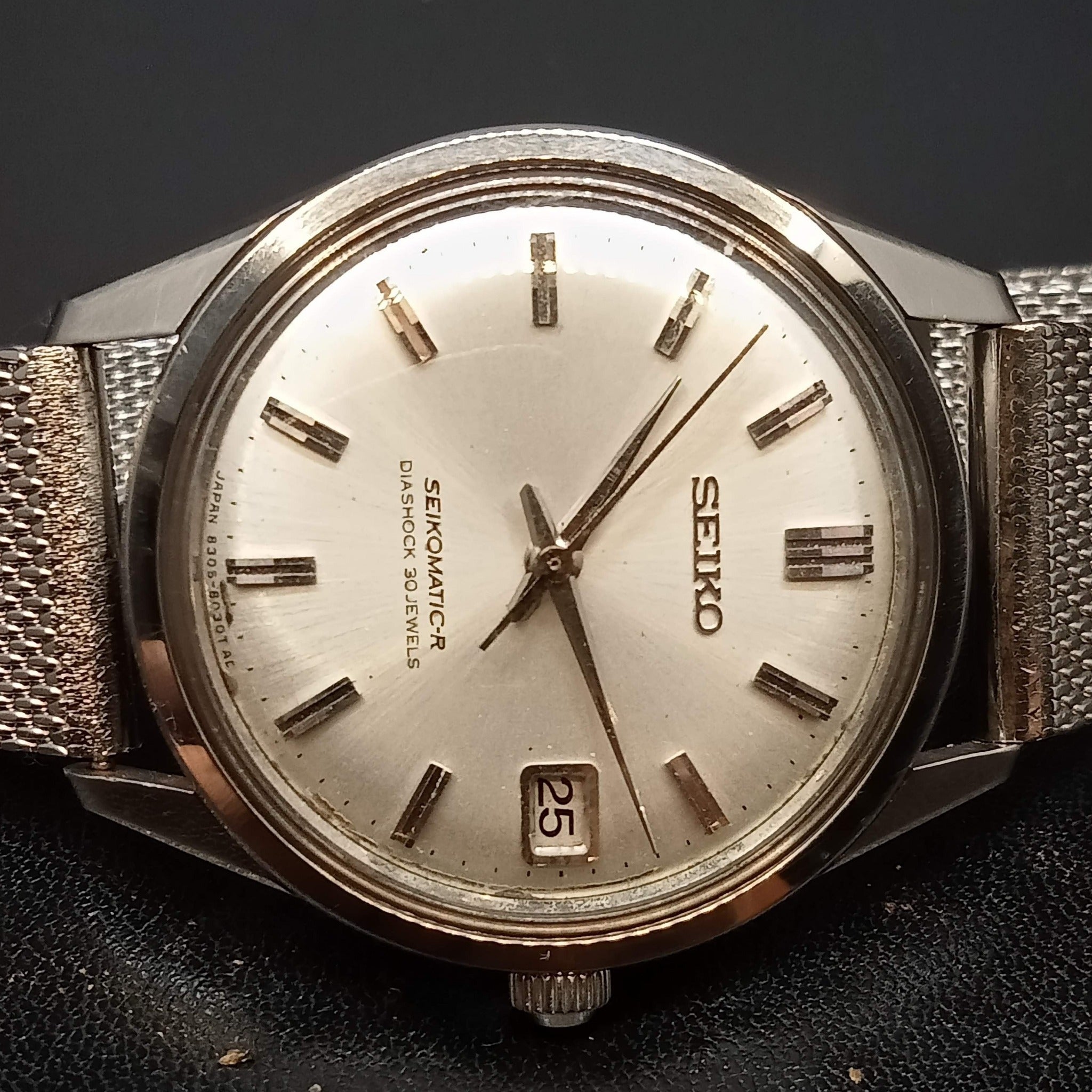 Birthday Watch August 1966! Seiko 8305-8030 Seikomatic-R SUWA 30J Auto ...