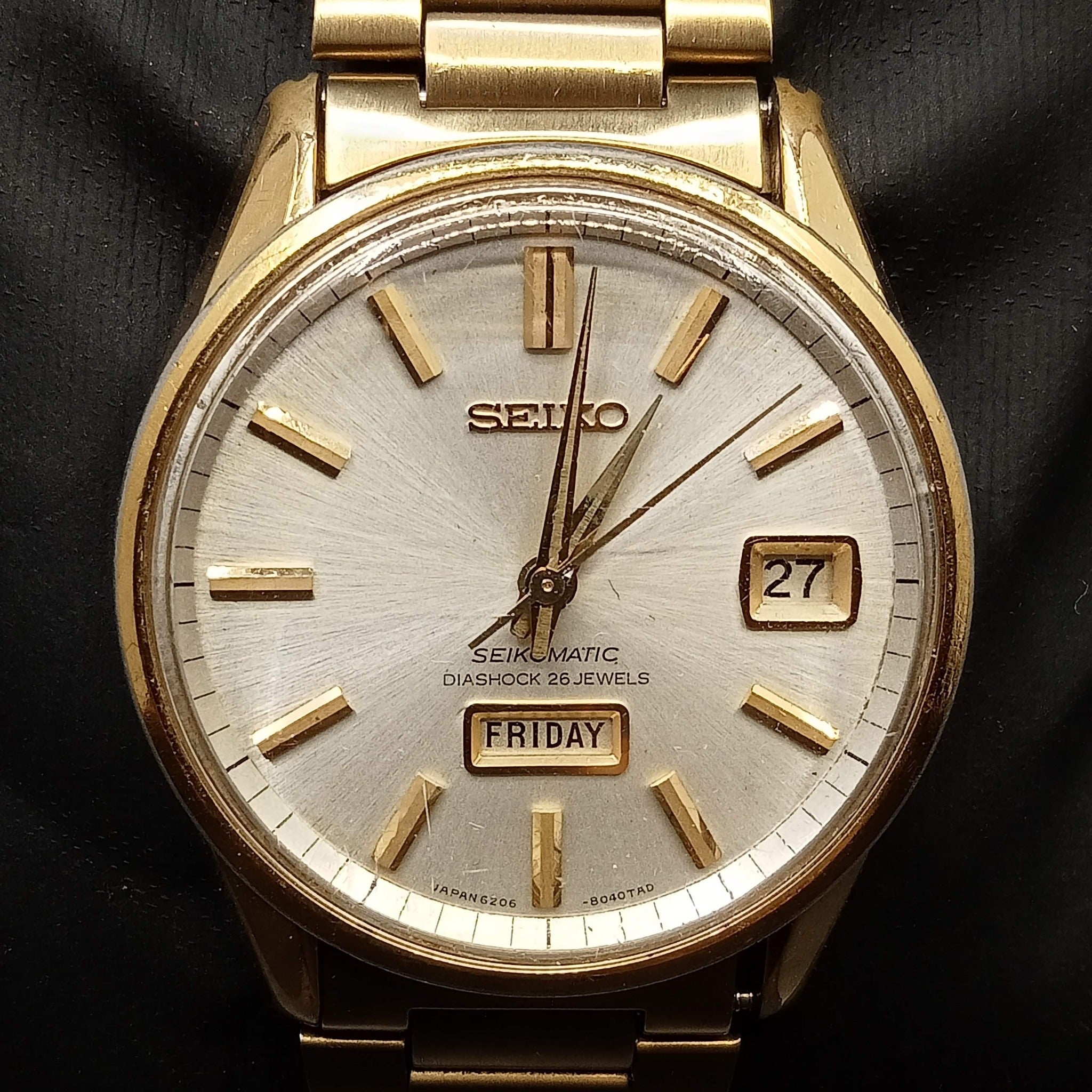 Birthday Watch November 1965! Seiko 6206-8040 Seikomatic SUWA 26J Auto ...