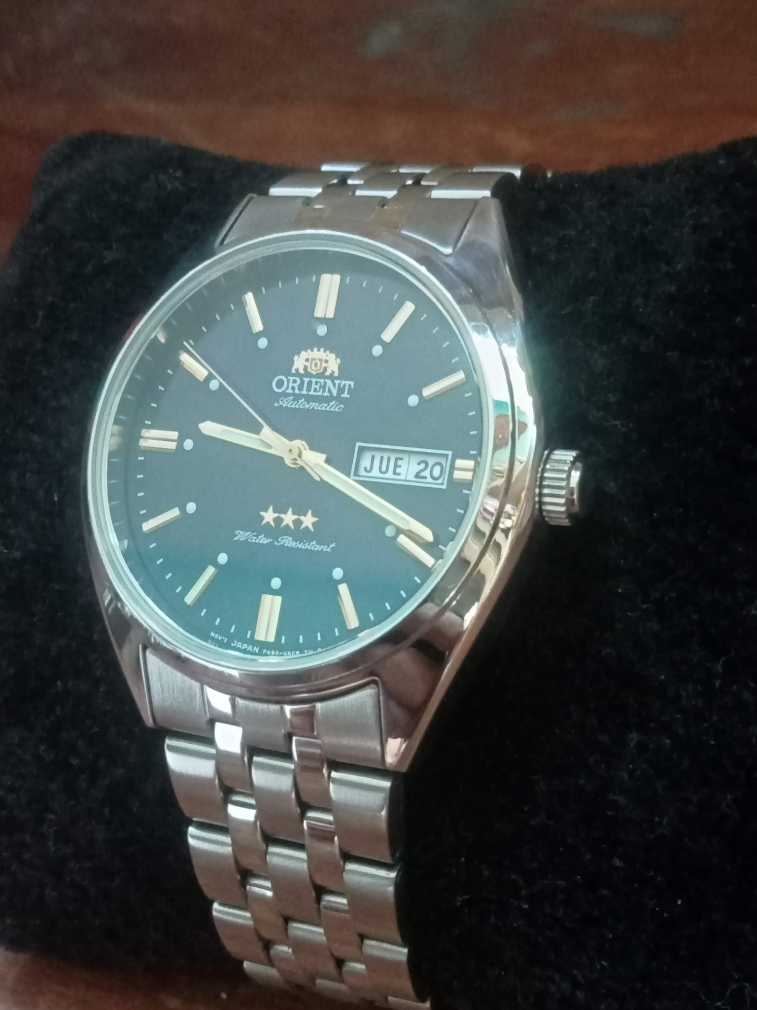 September 2019 Discontinued Orient Epson F490-UAA0 21J Automatic Wrist ...